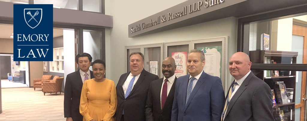 Smith, Gambrell & Russell Honored with Namesake Suite at Emory Law ...