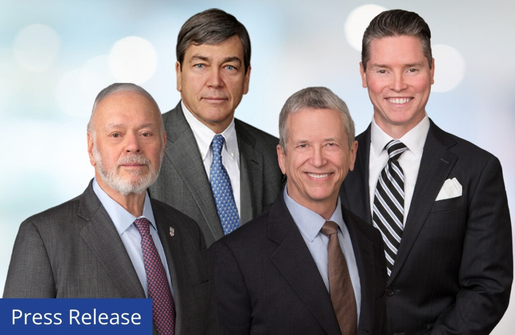 SGR’s Jim Bikoff, Bruce McDonald, Ed Pennington, and Scott Woldow ...